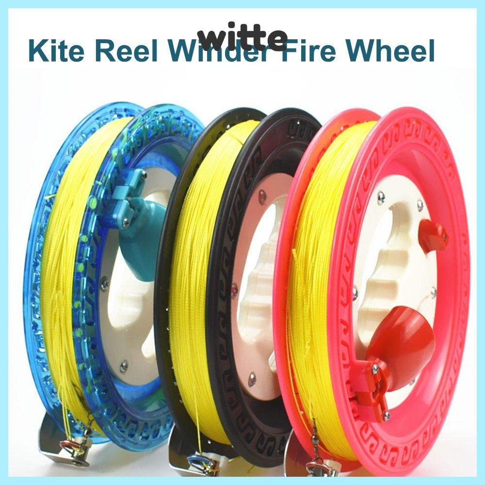 WITTE Winder Fire Wheel, with String 20/22cm Kite Reel, Grip Fying ...