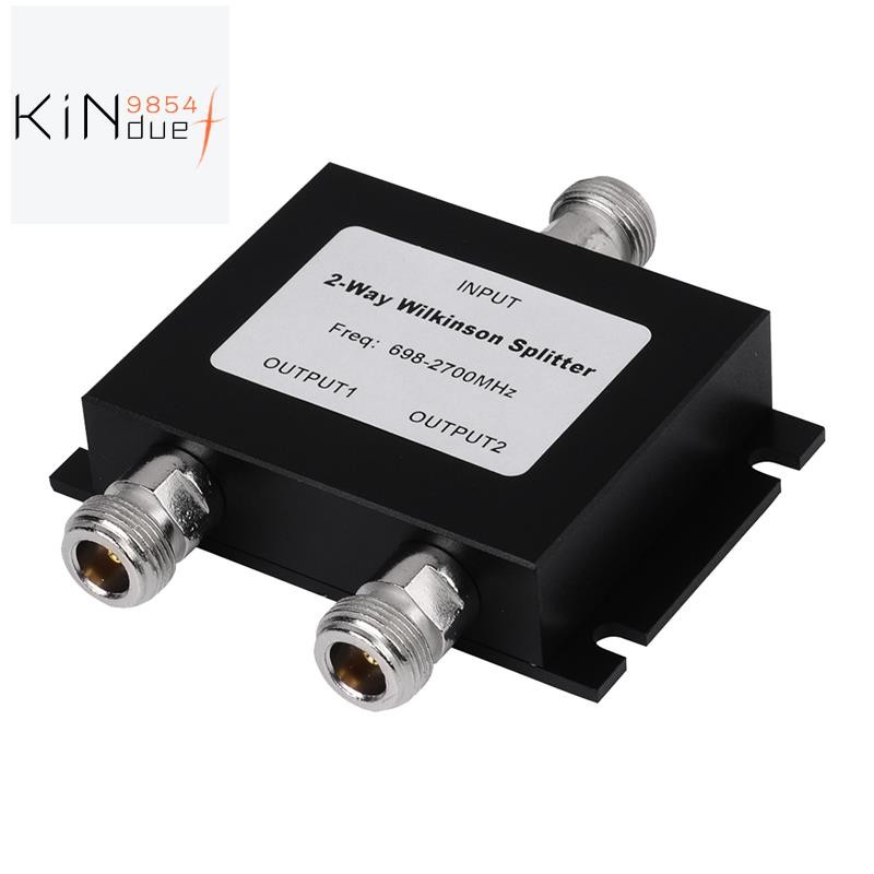 1 Piece 2 Way Splitter Power Splitter Divider Metal 698-2700Mhz Gsm 4G ...