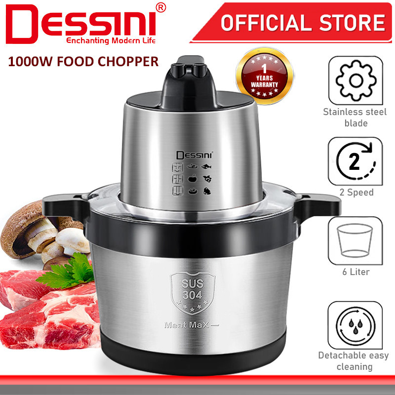DESSINI ITALY Capsule Cutter Spin Chopper Blender Grinder Mixer Mincer ...