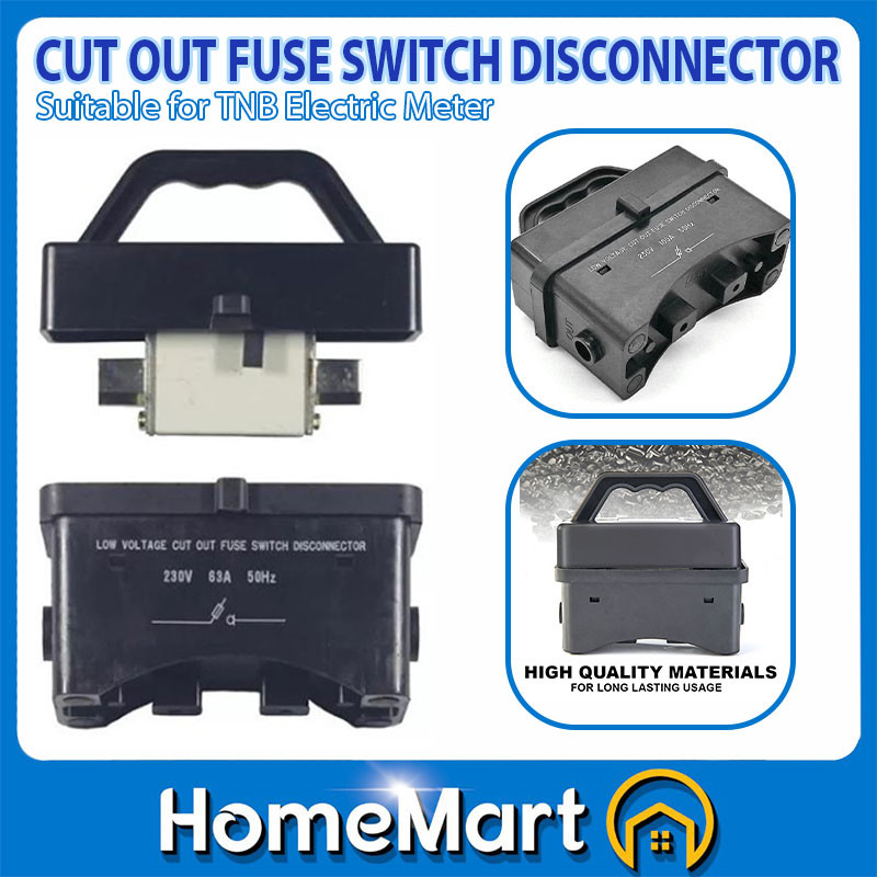BAHAYA/ME 230V 63A/100A 50Hz Voltage Cut Out Fuse Switch Disconnector ...