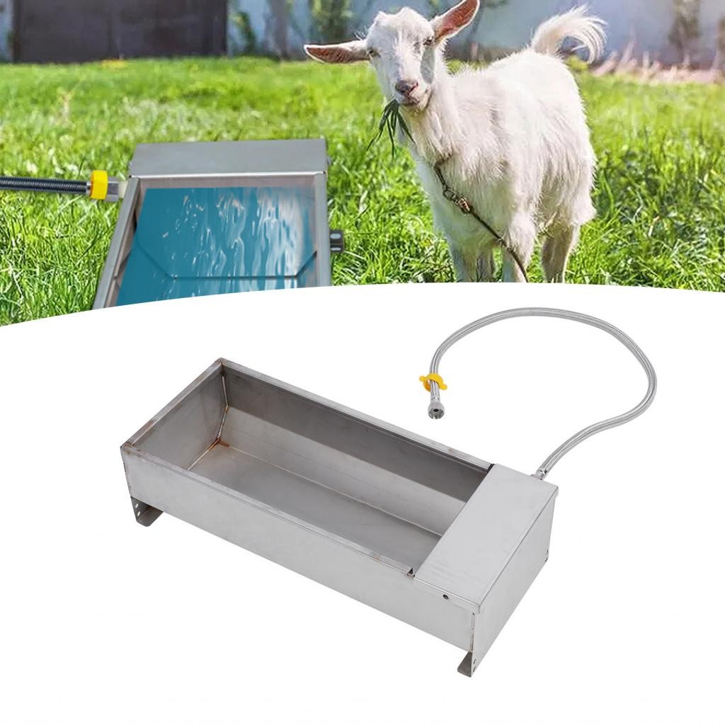 bmai-my Automatic Livestock Water Trough Self Filling Outdoor Animal ...