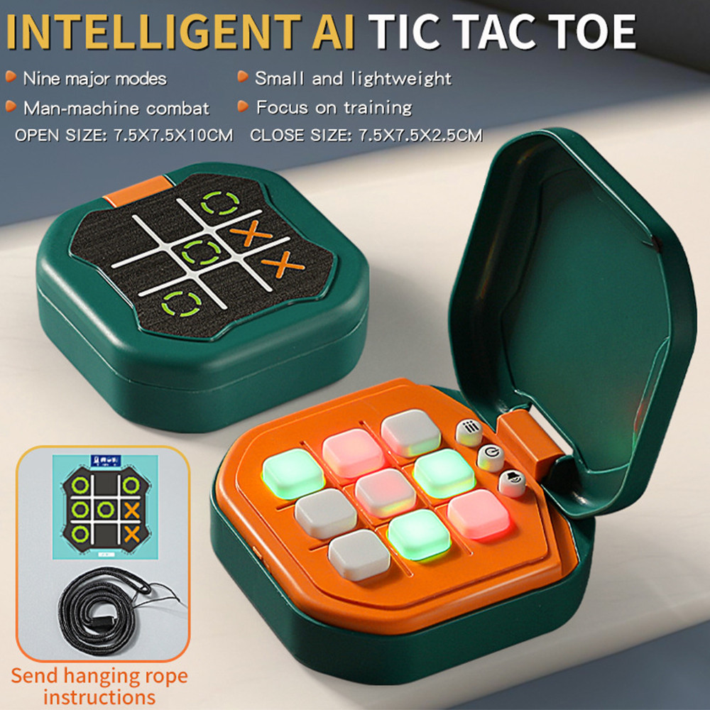 Chessboard Tic Tac Toe Family Game Gift for Student Improving Memory ...