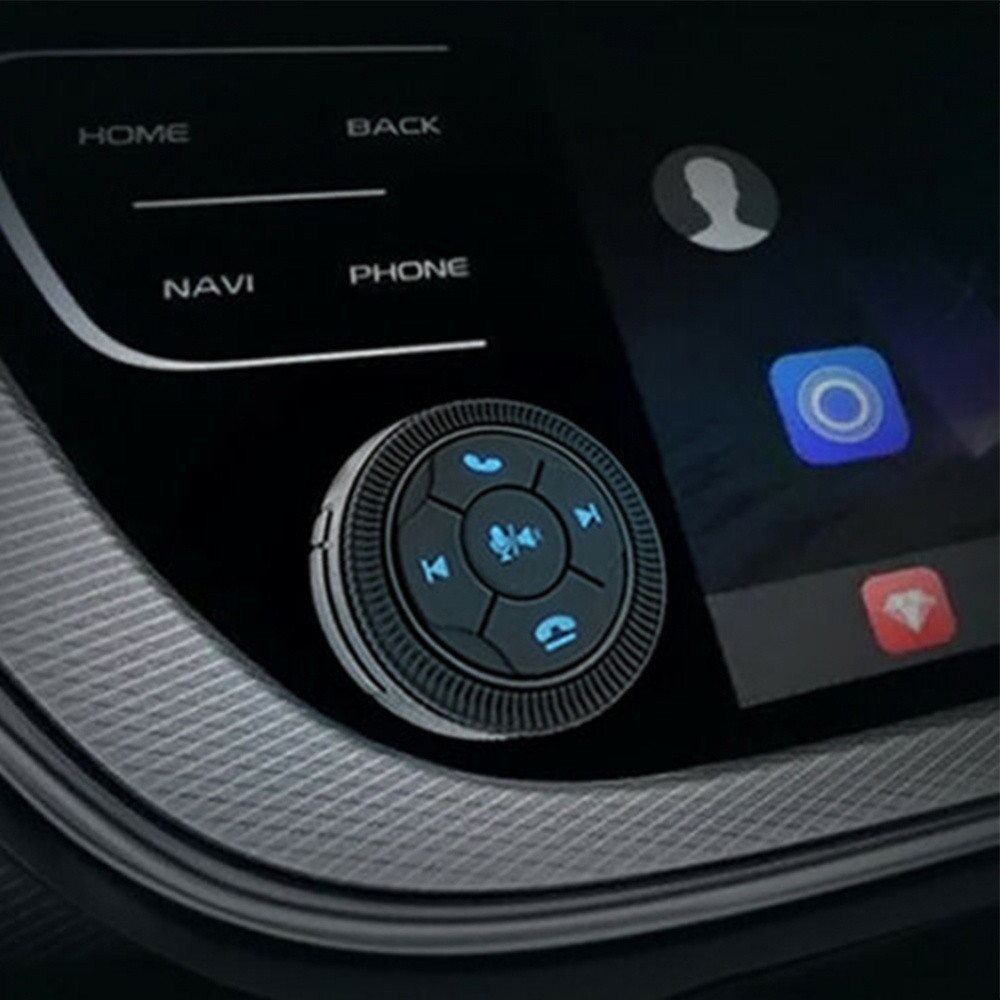 Universal Car Steering Wheel GPS Wireless Remote Control with Smart ...