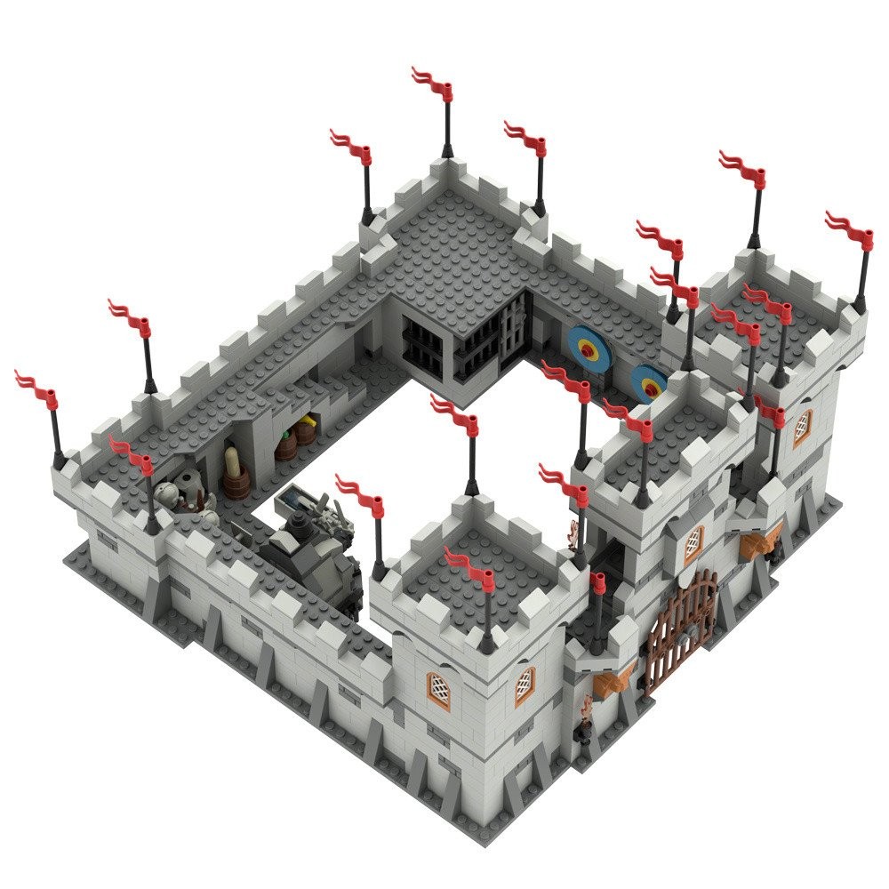 Medieval Decapitator MOC Fortress Tool Table Blacksmith Small Particles ...
