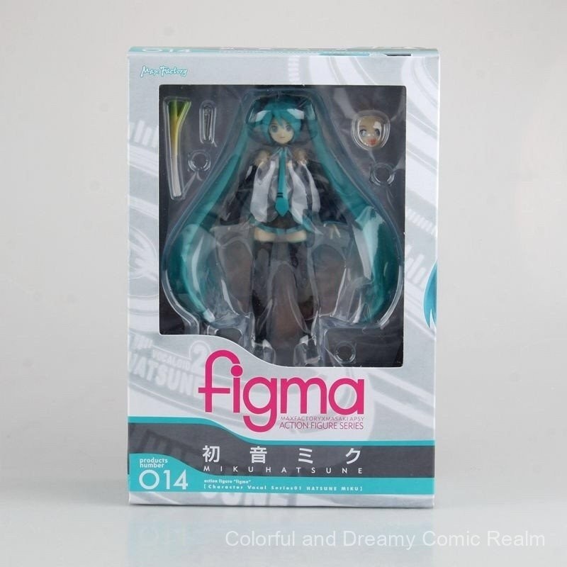Hatsune miku Hands-on Model FIGMA014 Face-Changing Virtual Singer Doll ...