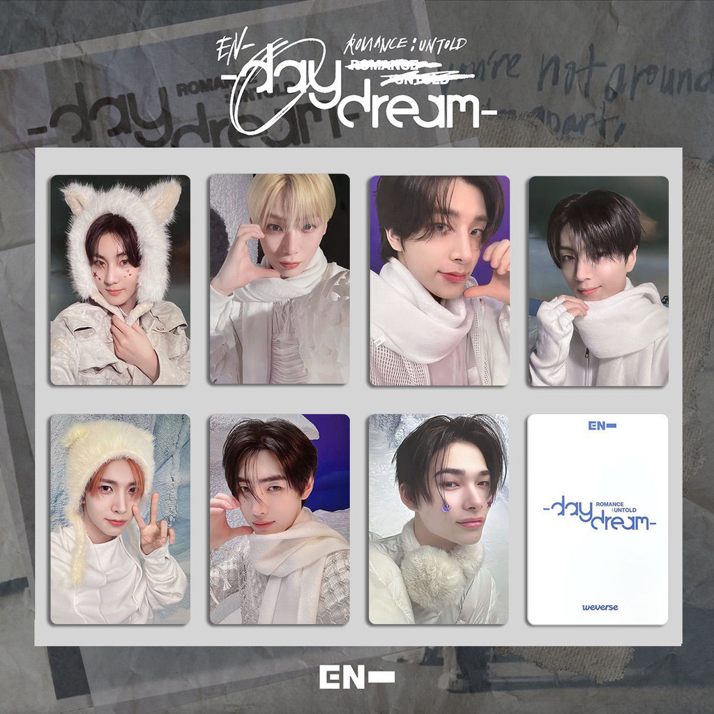 ENHYPEN ROMANCE: UNTOLD Album Card daydream Successary Photo Card ...