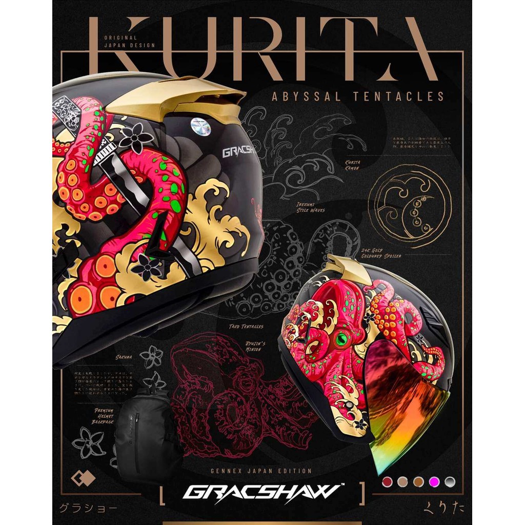 🔥🔥🔥GRACSHAW Japan Edition KURITA | Shopee Malaysia