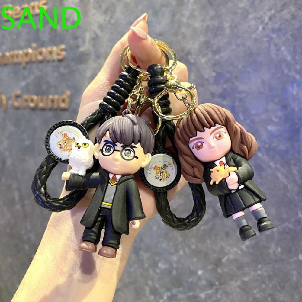 SAND Hali Potter Keychain, Movie Hermione Harries 3D PVC Keyring ...