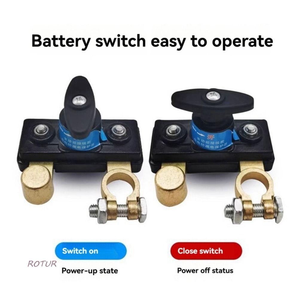 ROTUR Car Battery Cut Off Switch, Disconnect Isolator Quick Cut-off ...