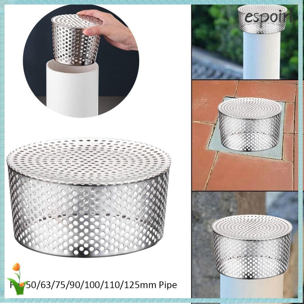 ESPOIR Rooftop Floor Drain Cover, Anti Blocking Stainless Steel Outer ...