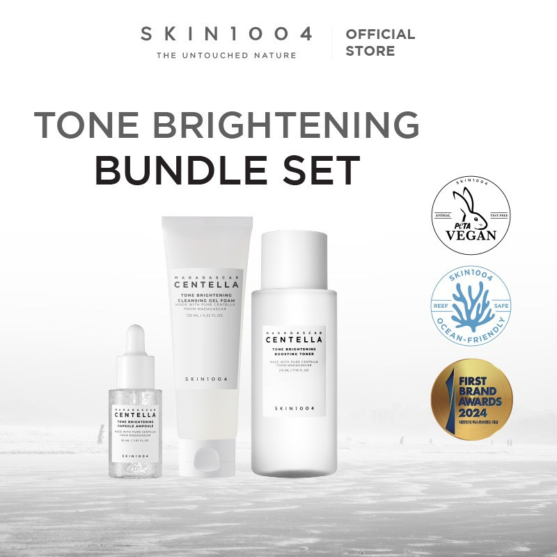 SKIN1004 Madagascar Centella Tone Brightening Bundle Set 5C1U | Shopee Malaysia