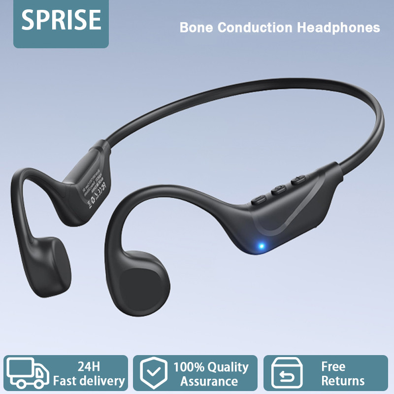 SPRISE X1 Headphone Wireless Bluetooth Earphone With Mic Bone ...
