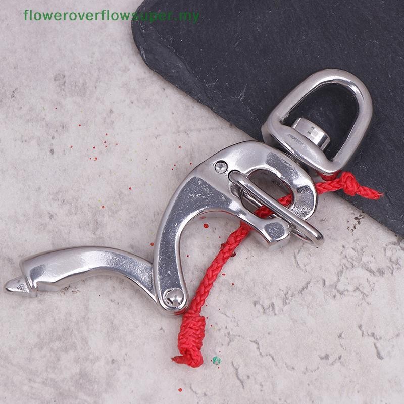 FSMY 316 Stainless Steel Shackle Quick Release Boat Snap Shackle With ...