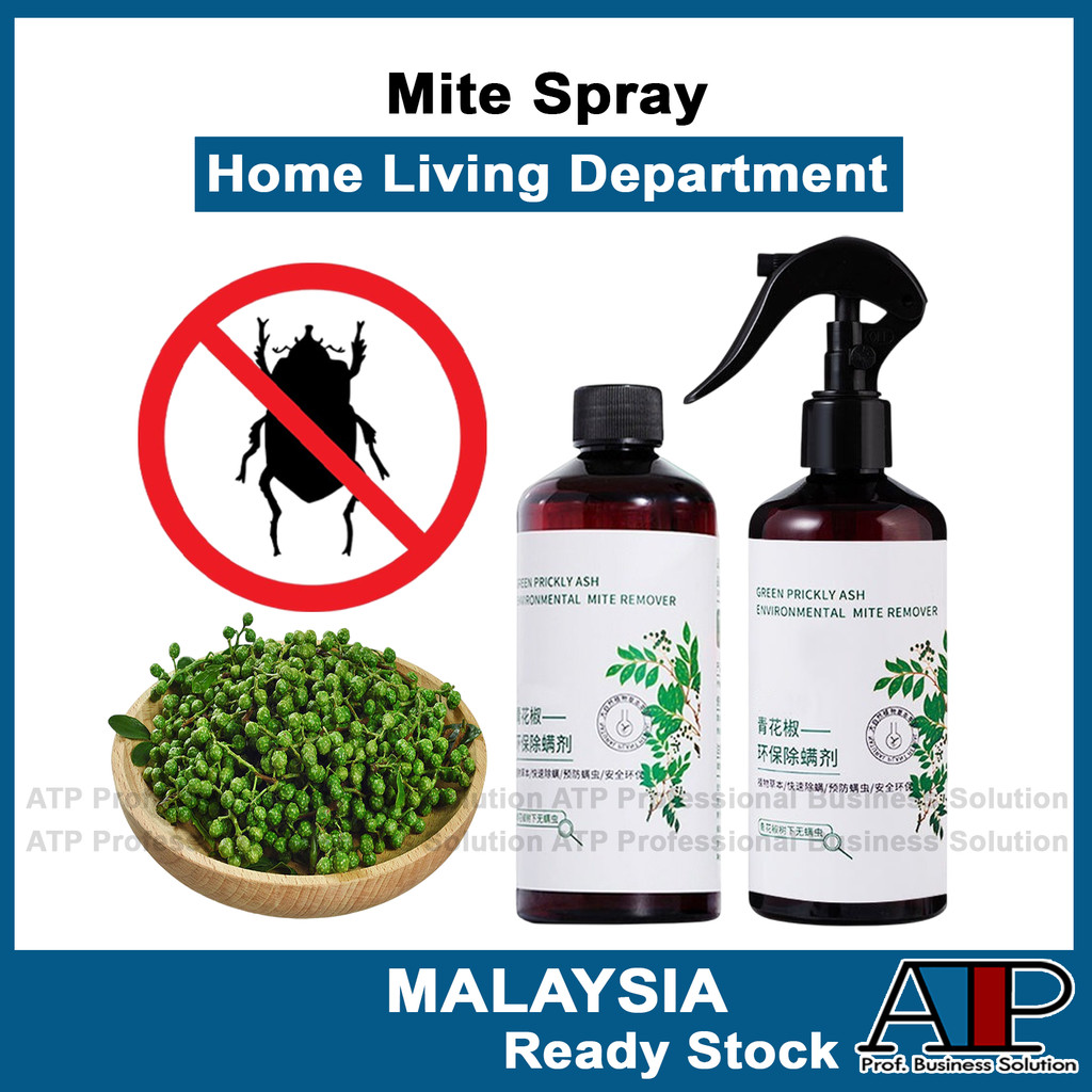 Repel🪤Semburan Hapus Hama Mite Removal Spray Yunnan Herbal Green Pepper ...