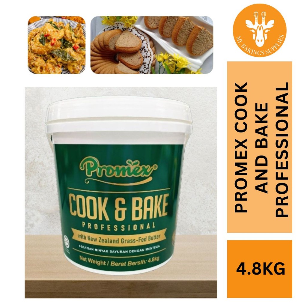 [READY STOCK] Promex Cook and Bake Professional 4.8KG &1KG / Butter ...