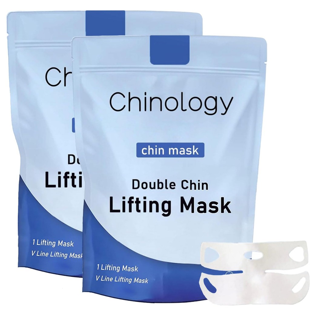 Chinology Chin Mask Double Chin, Reusable Chinology Chin Lifting Mask ...