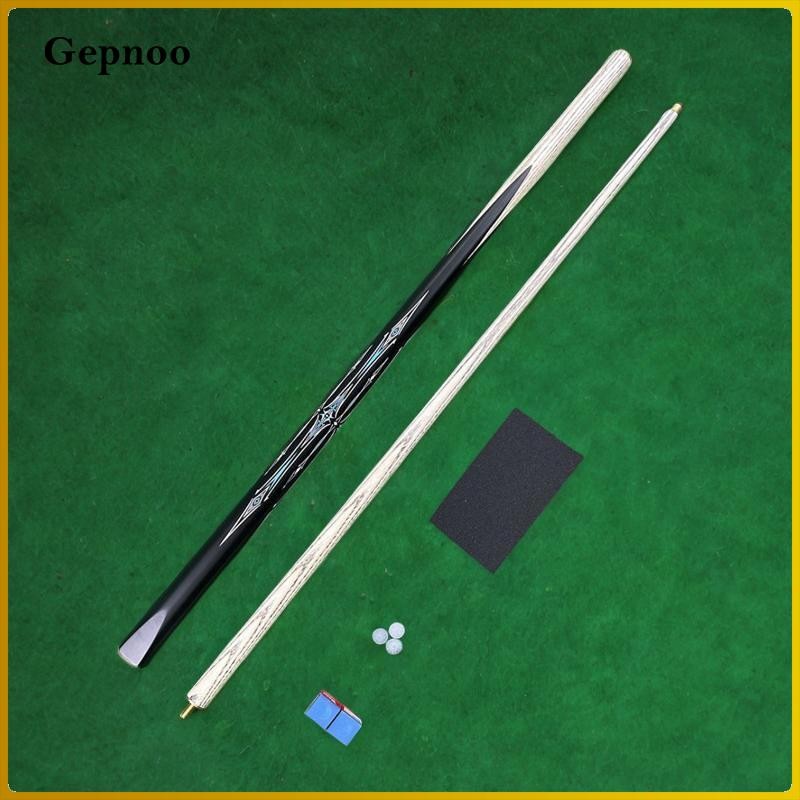 Gepnoo Wooden Pool Cue 57 inch Billiard Cue for Starters Beginners ...