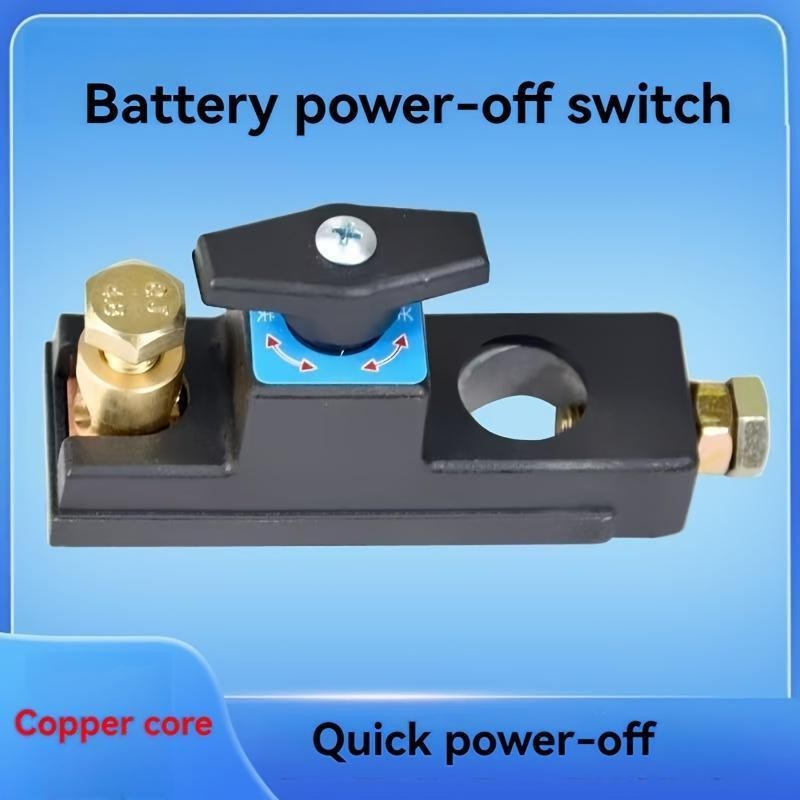 Battery Disconnect Switch, Heavy Duty Battery Shut Off Switch, High ...