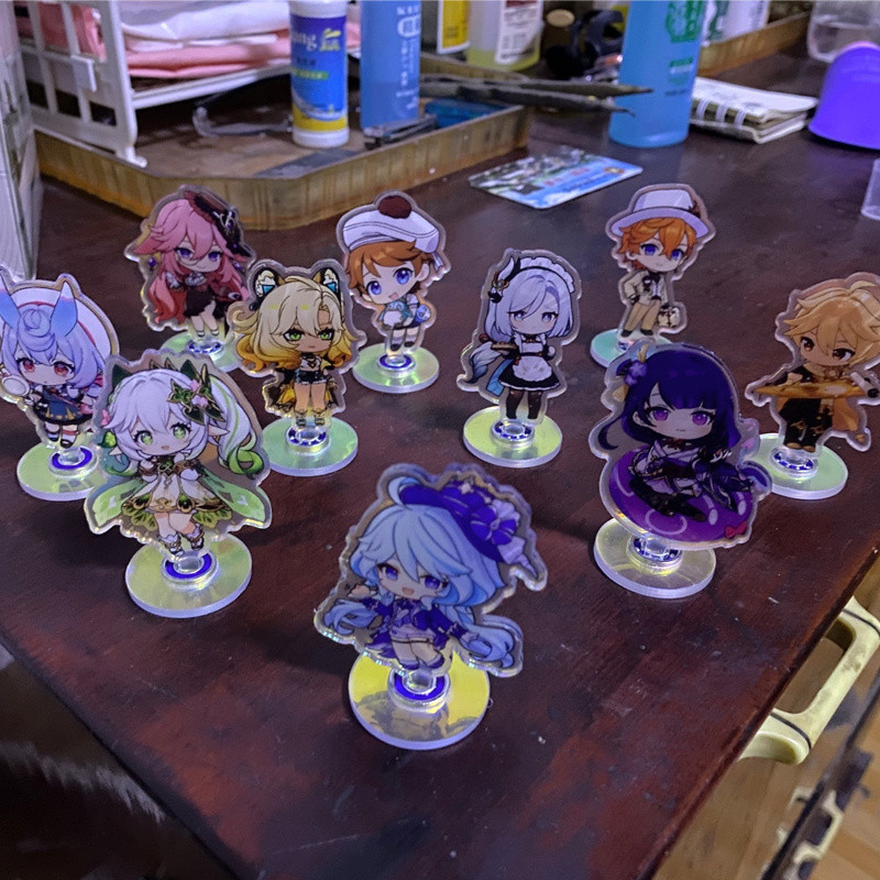 10Pieces Genshin Impact Nahida Aether Beelzebul Yae Miko Sigewinne ...