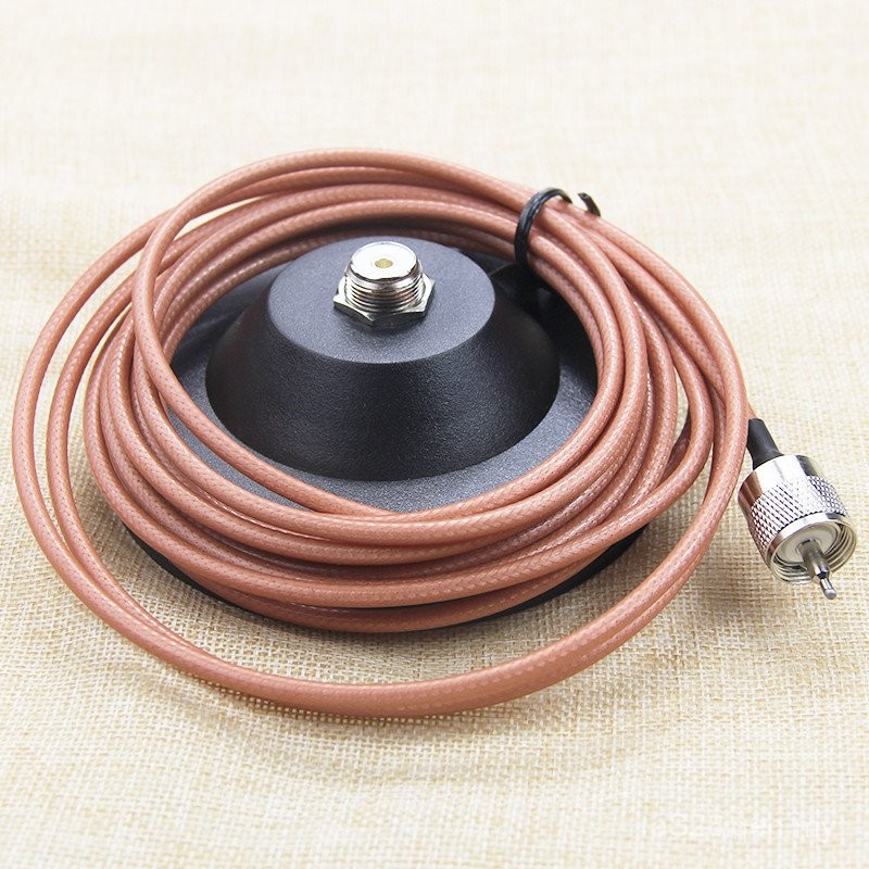 Teflon 50-3 Pure Copper Wire Large Suction Cup 4m Silver-Plated Feeder ...