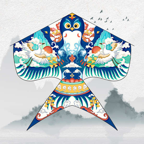 layang layang New Guofeng Shayan Kite 2025 Baru Weifang Breeze Yifei ...
