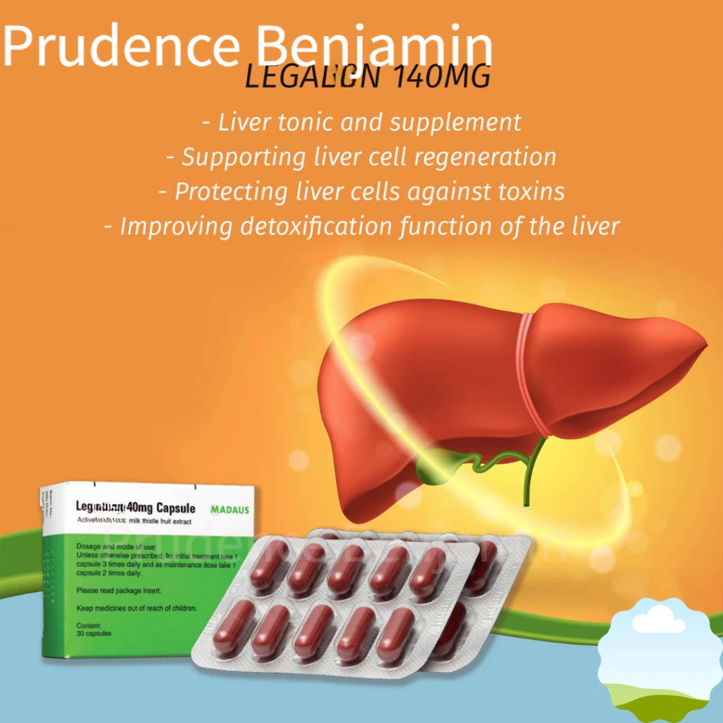 [Buy 3 Get 1 Free] Legalon 140mg Capsules,It protects the liver by ...
