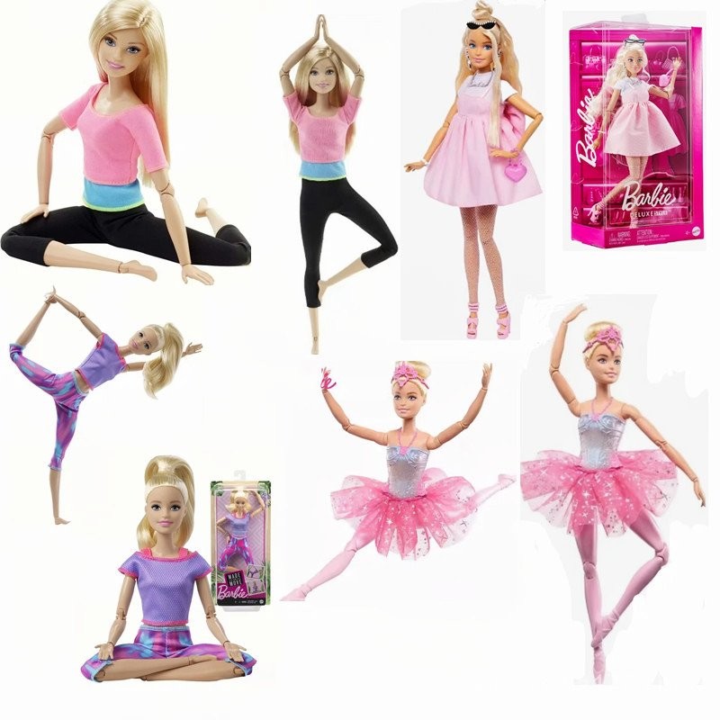Anak Patung Barbie Anak Patung Yoga Boleh Transformasi Berbilang Sendi ...