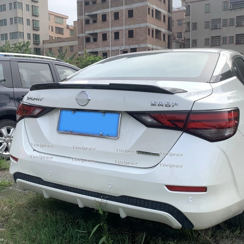 For Nissan Sentra Sylphy Rear Spoiler 2020-2022 ABS Plastic Material ...
