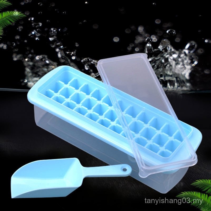 Ice Tray Household Refrigerator Ice Box Large Ice Cube Box Ice Storage ...