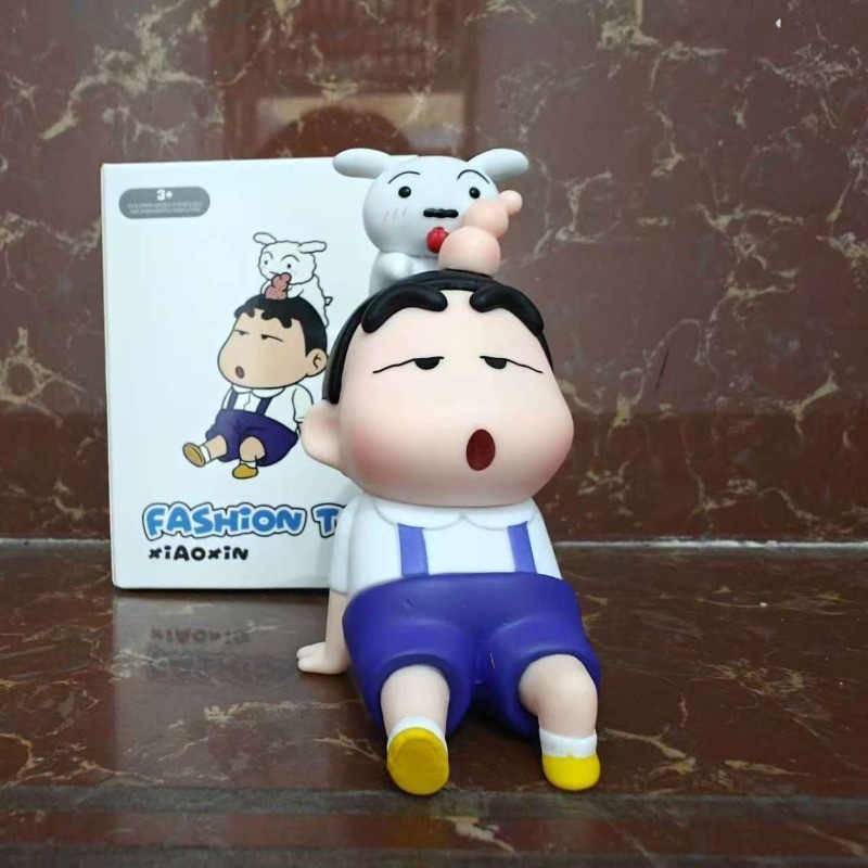 Crayon Shin-chan Action Figurines Car Tabletop Crafts Decoration Toy ...
