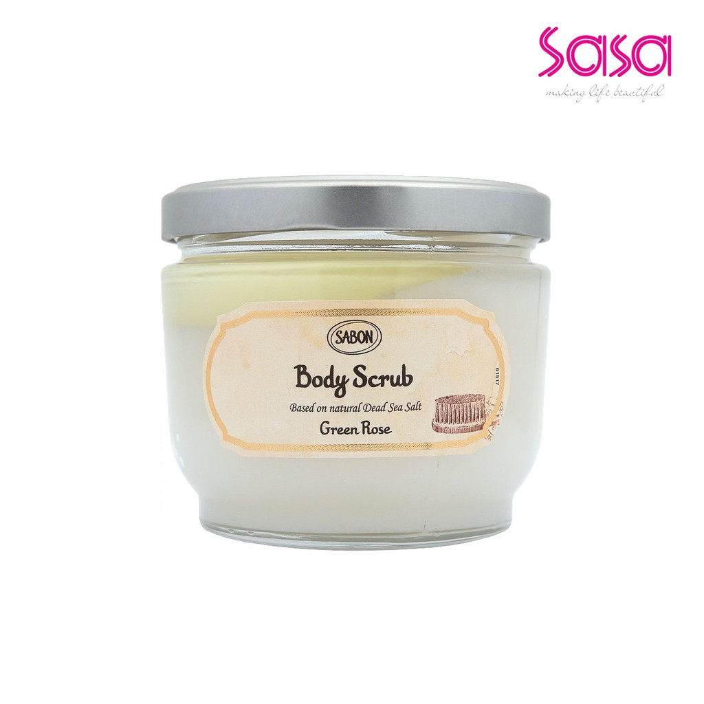 Sabon Green Rose Body Scrub (600g) | Shopee Malaysia