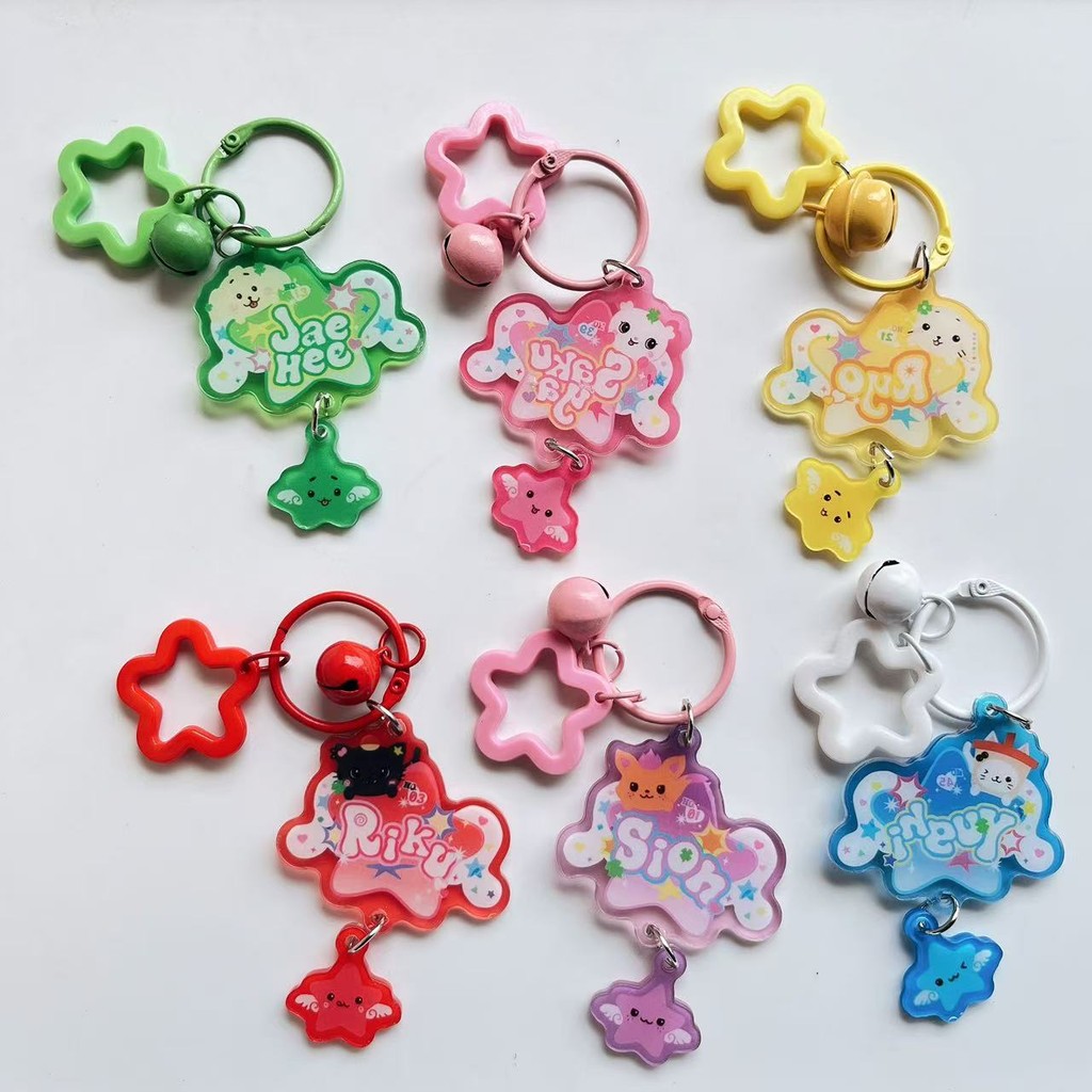 Kpop Idol NCT WISH Acrylic Keyring Star Charm Keychain | Shopee Malaysia