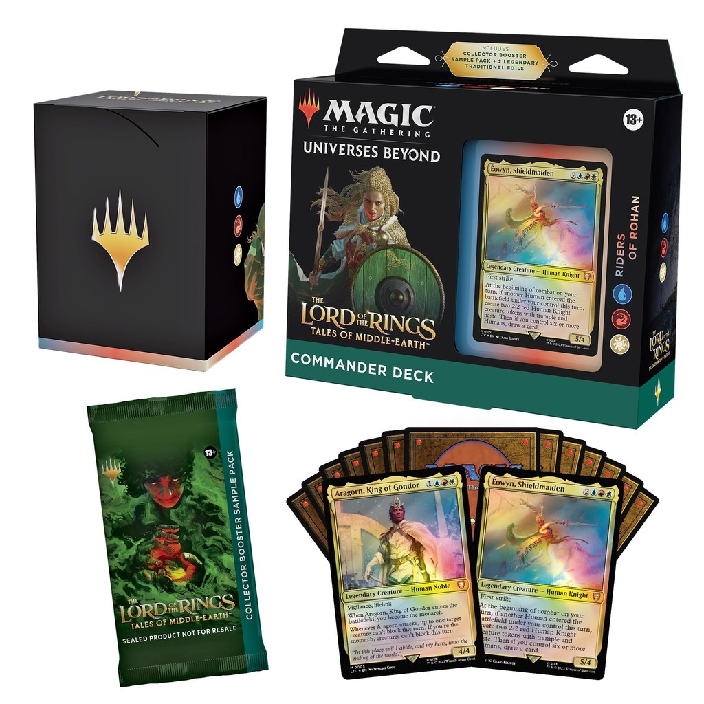 Magic: The Gathering Lord of the Rings Tales of Middle-earth Commander ...