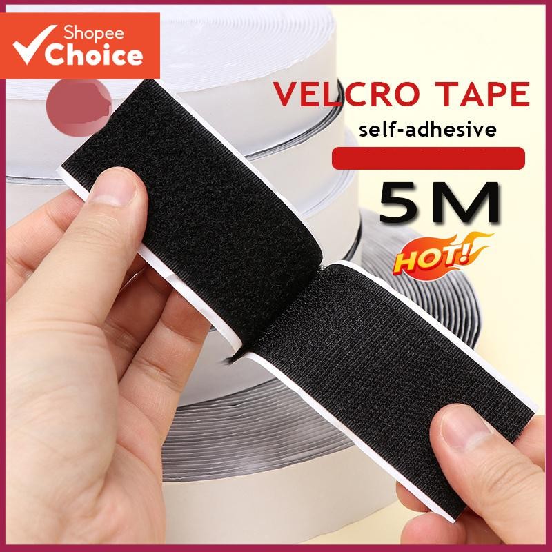 Back adhesive Velcro curtains with adhesive chains mother buckle ...