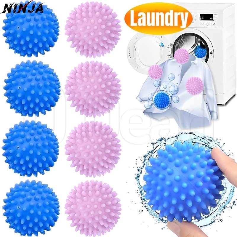 Reusable PVC Laundry Cleaning Ball / Anti-Winding Soft Not Hur Clothes ...