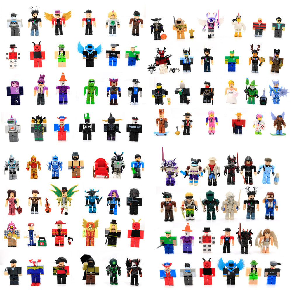 24 collectible figurines series virtual world roblox 1st-6th version ...