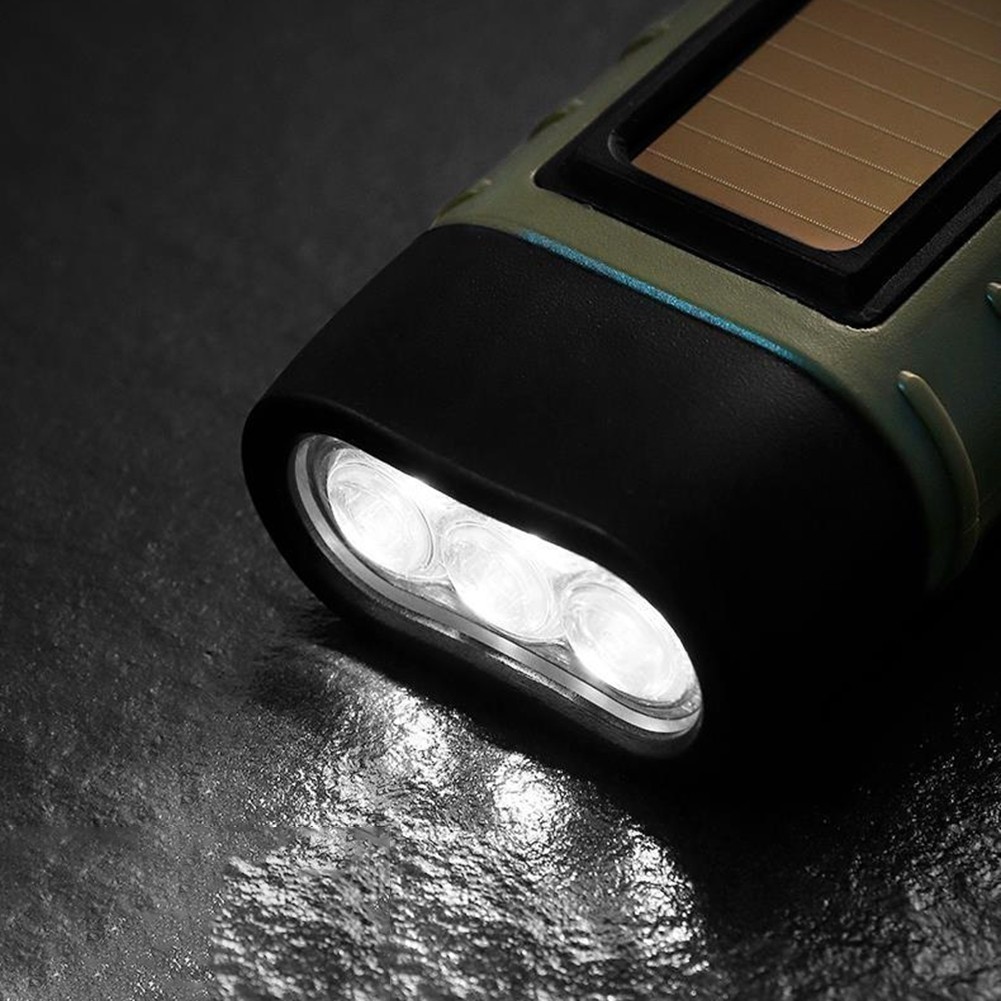 Sustainable Design Portable Solar Powered LED Torch with Manual ...