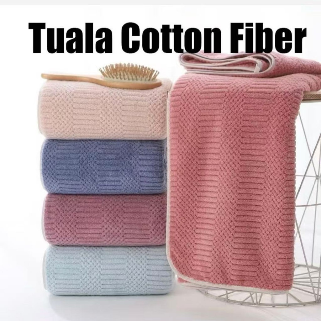 CS_ #2 TUALA COTTON FIBER CORAL FLEECE TOWEL SERAP AIR COMFORTABLE BATH ...