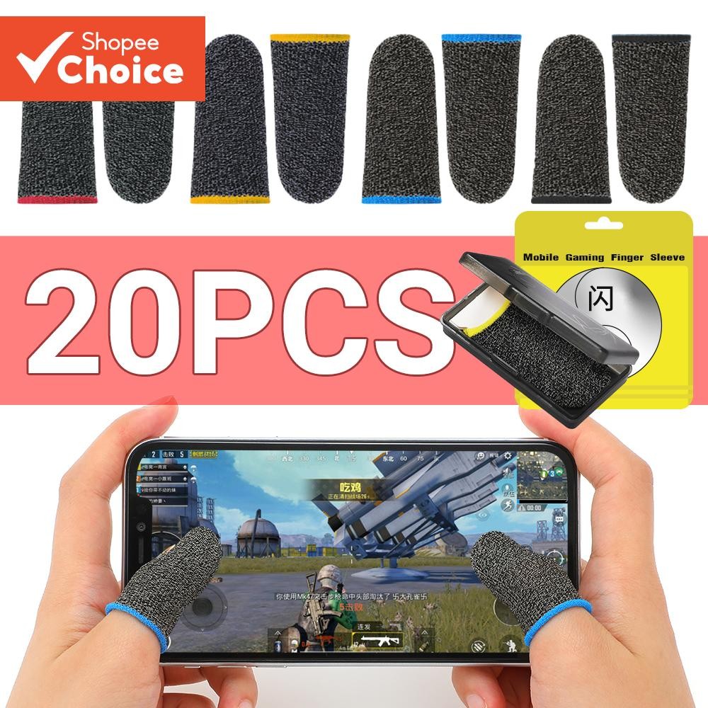 20/40 Pcs New Finger Covers for Game Controllers - Sweat-Proof, Scratch-Resistant Thumb Sleeves ...