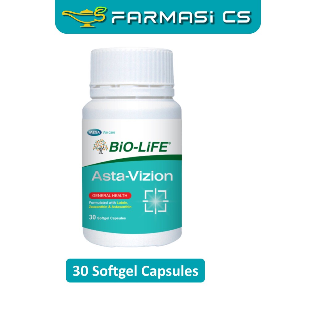 Bio-Life Asta-Vizion 30 Softgel Capsules EXP:07/2026 [ Farmasi Cs ] | Shopee Malaysia