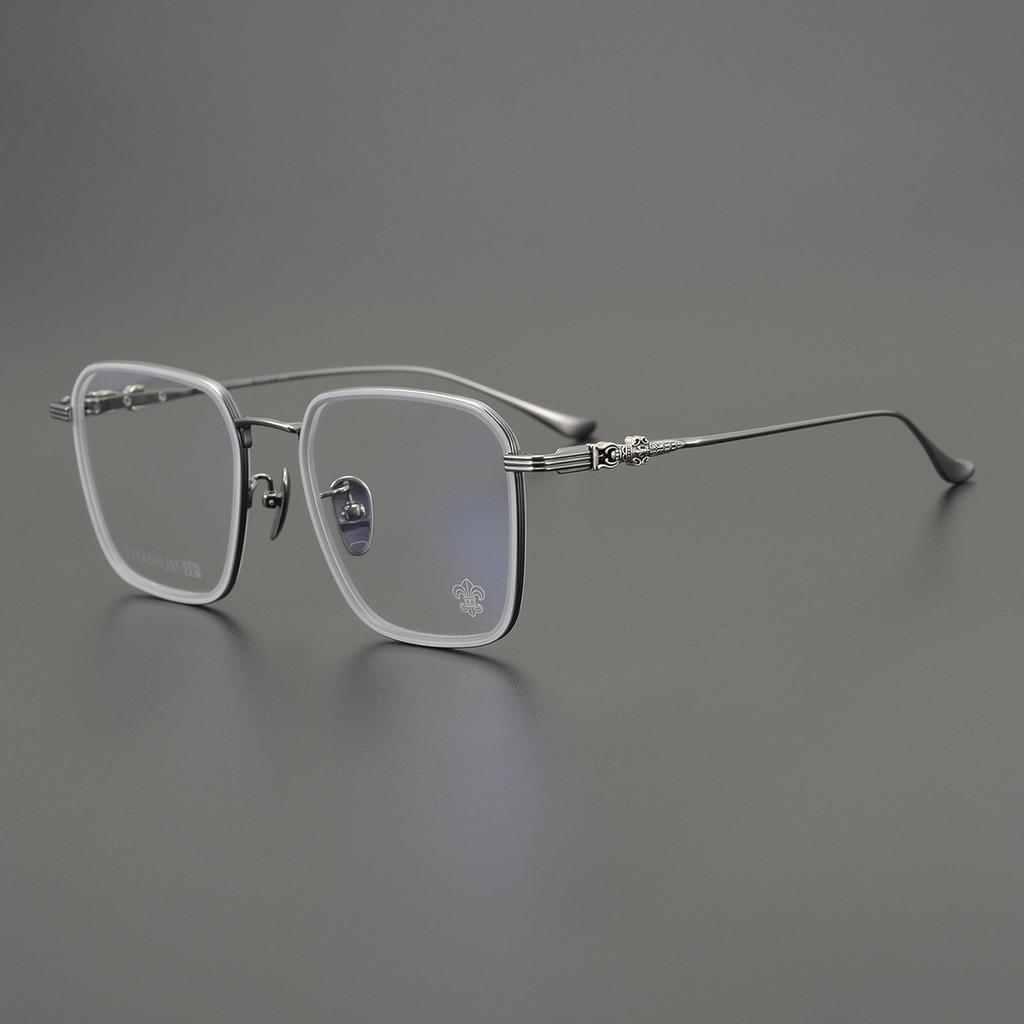 Chrome Hearts Collection!Simple Large Frame Glasses Frame Male CH8105 ...