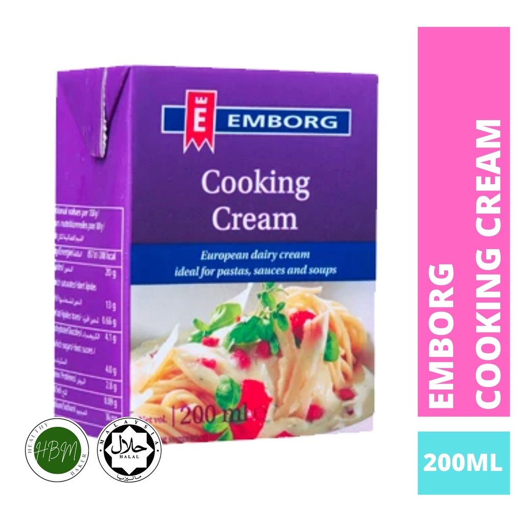 EMBORG COOKING CREAM 200ML / 1L | Shopee Malaysia