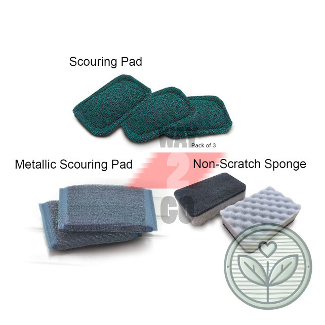 Cosway Scouring Pads / Metallic Scouring pad / Non Scratch - dish ...