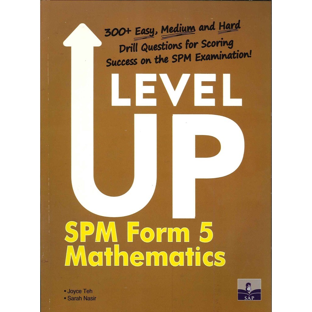 LEVEL UP SPM FORM 5 MATHEMATICS | Shopee Malaysia