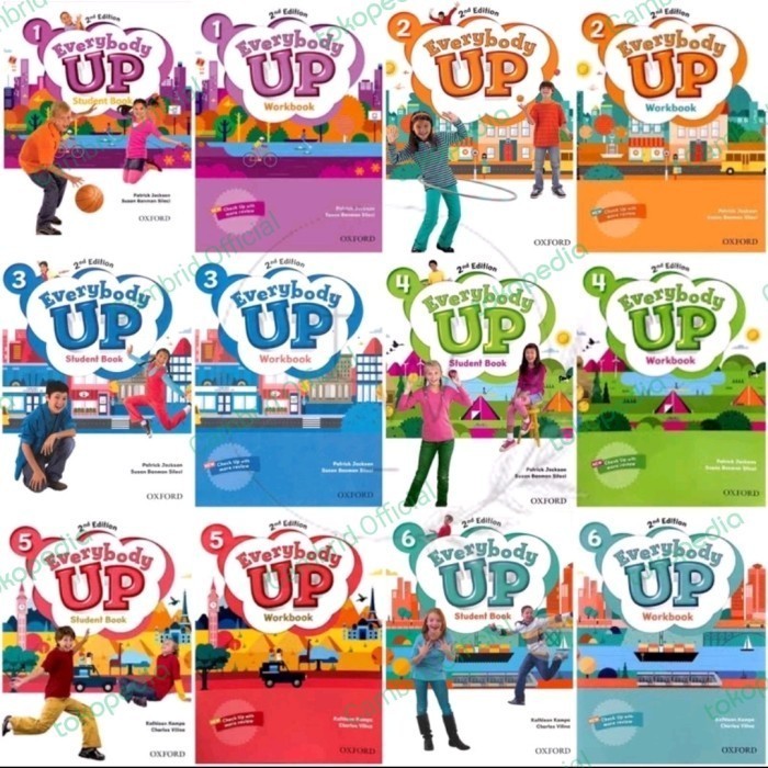 Everybody UP Second Edition Book Level 1 2 3 4 5 6 - Starter, Student ...
