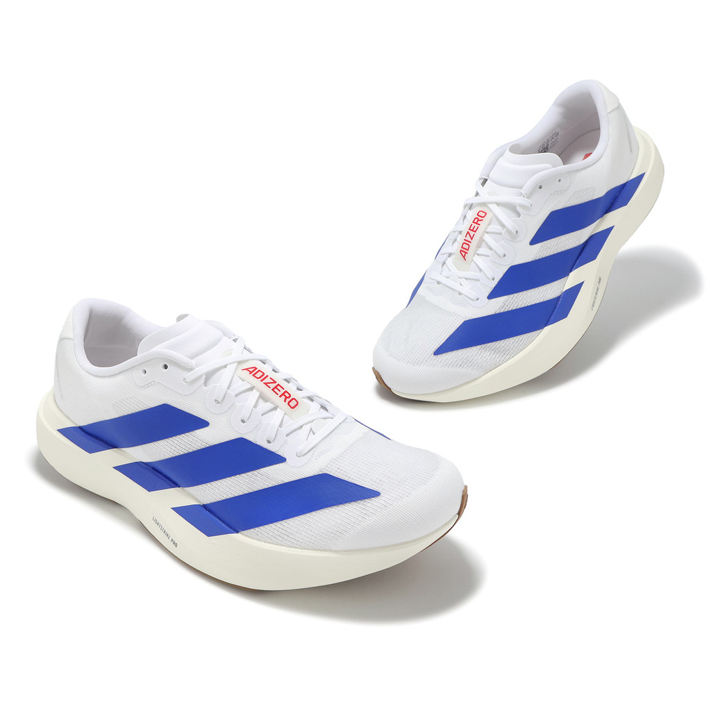 adidas Jogging Shoes Adizero Evo SL M Men's White Blue Cushioning ...
