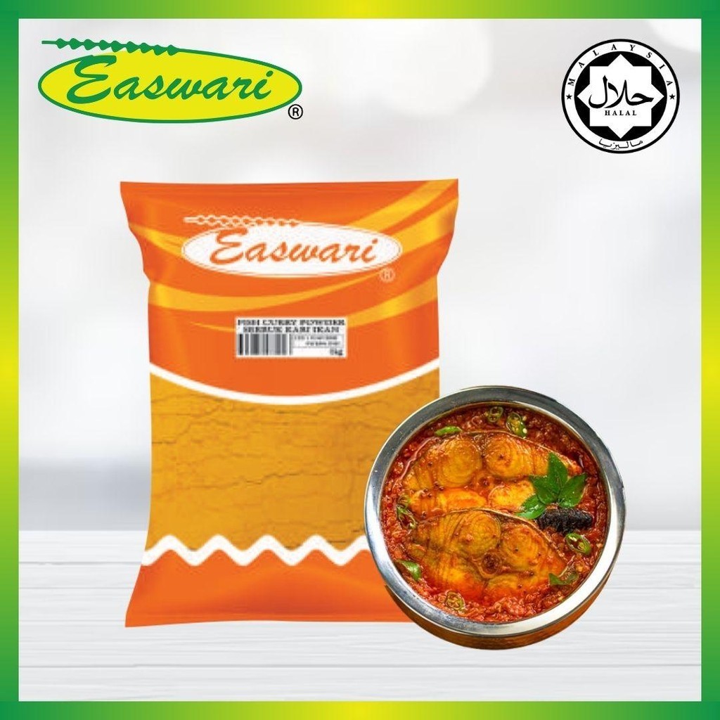 Serbuk Kari Ikan 1KG | Fish Curry Powder | Rempah Wangi & Rasa Asli ...
