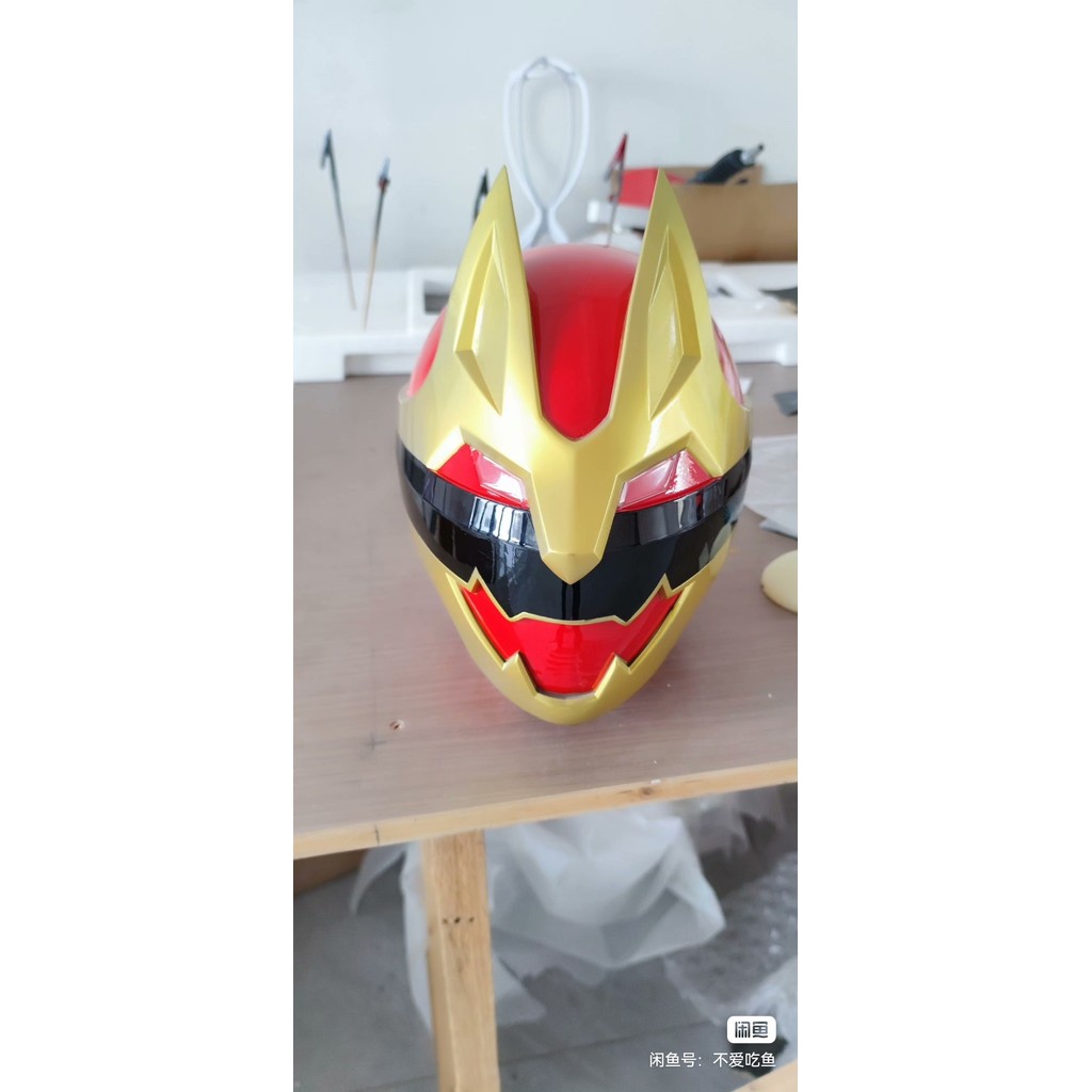 Kamen Rider 2025 Super Team-Typhoon-Typhoon Wolf Finished Mask Helmet ...