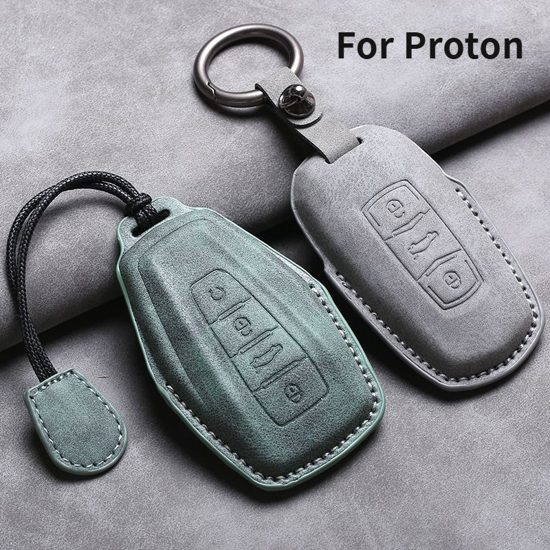 Car Key Cover For Proton X50 X70 S70 X90 Leather Key Fob Remote ...