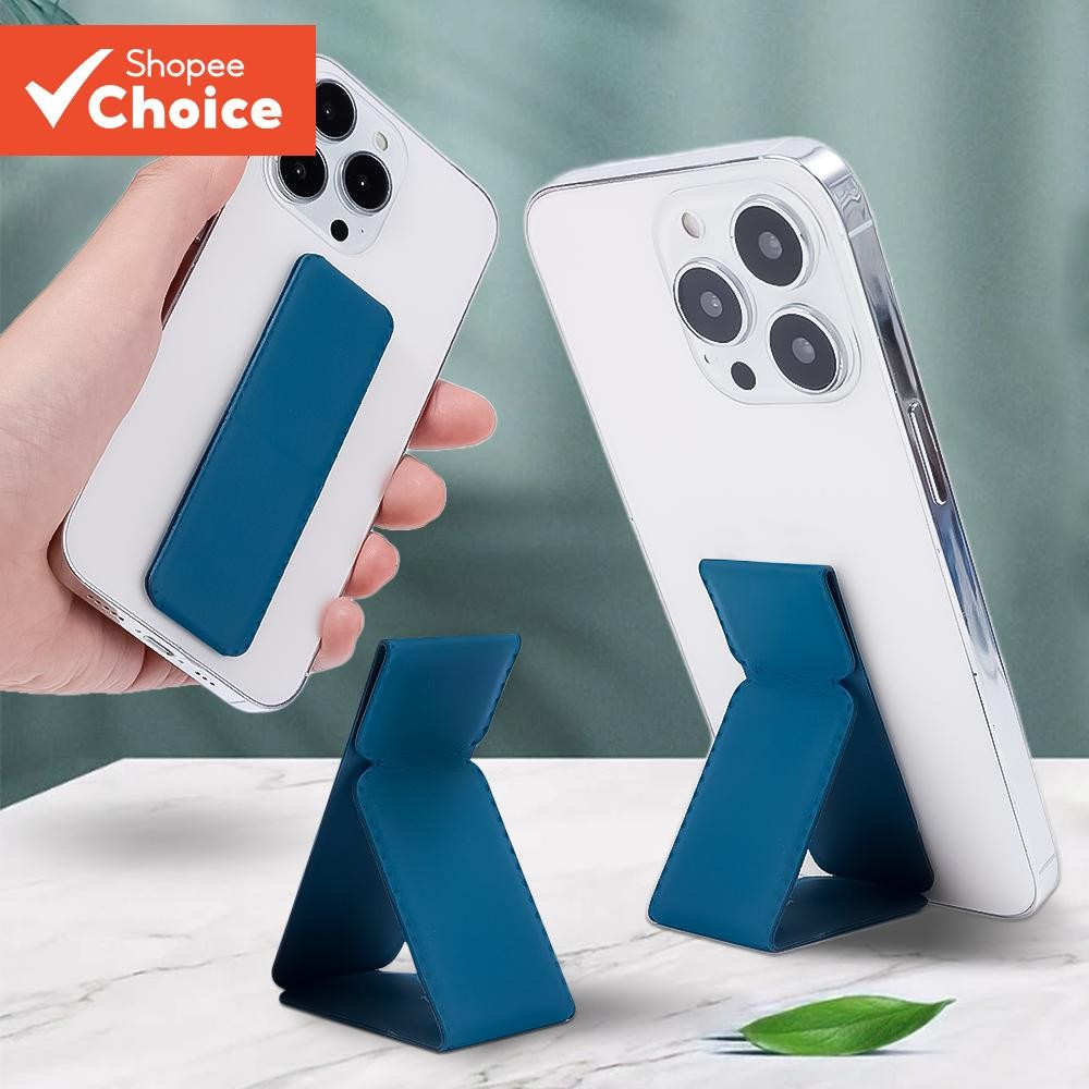 Ultra Thin Mini Magnetic Folding Mobile Phone Holder Stand - Self ...